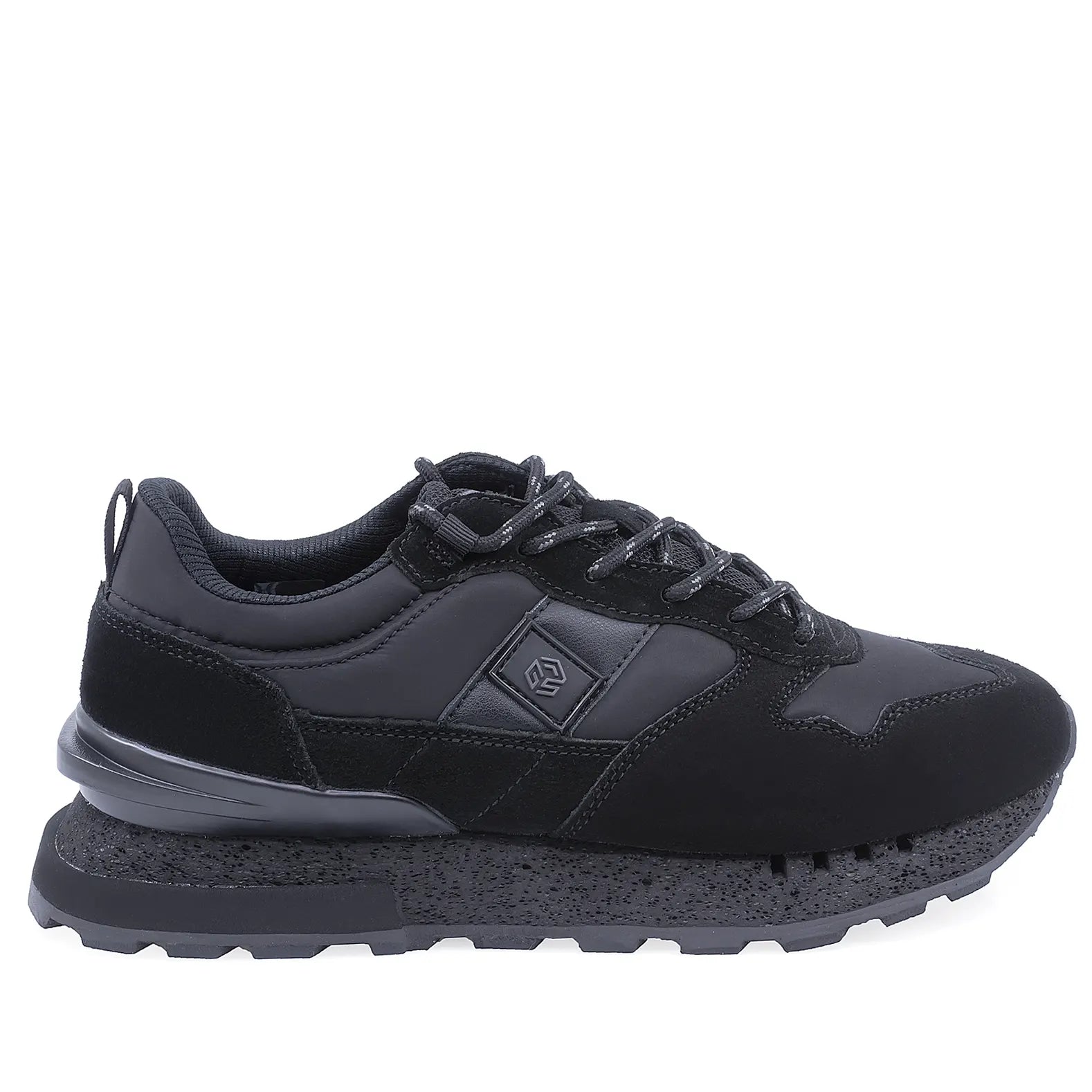 Pantofi barbati sport Goretti piele intoarsa B104-23M8541 negru ...