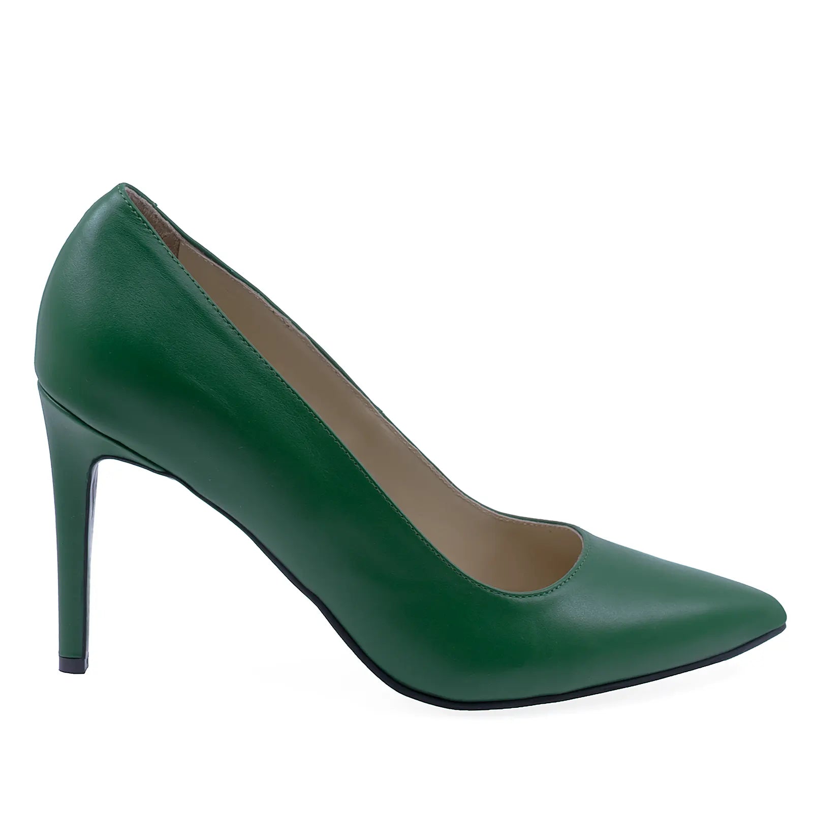 Pantofi dama eleganti Guban piele naturala D1206 verde – Goretti ...