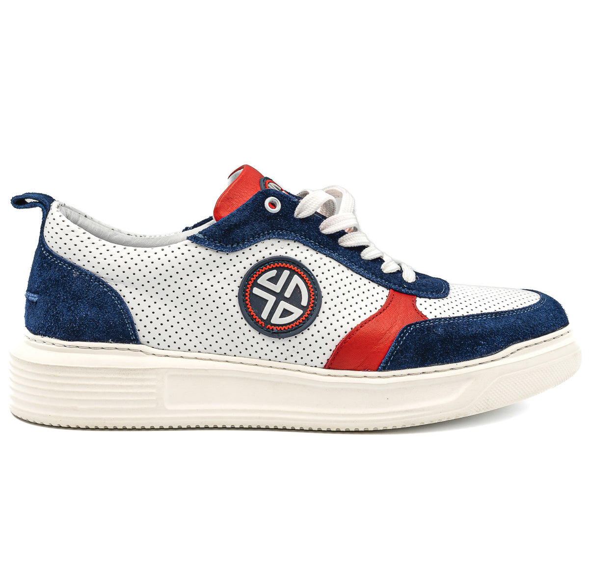 Pantofi barbati casual Goretti piele naturala B53-25483-4 alb – Goretti ...
