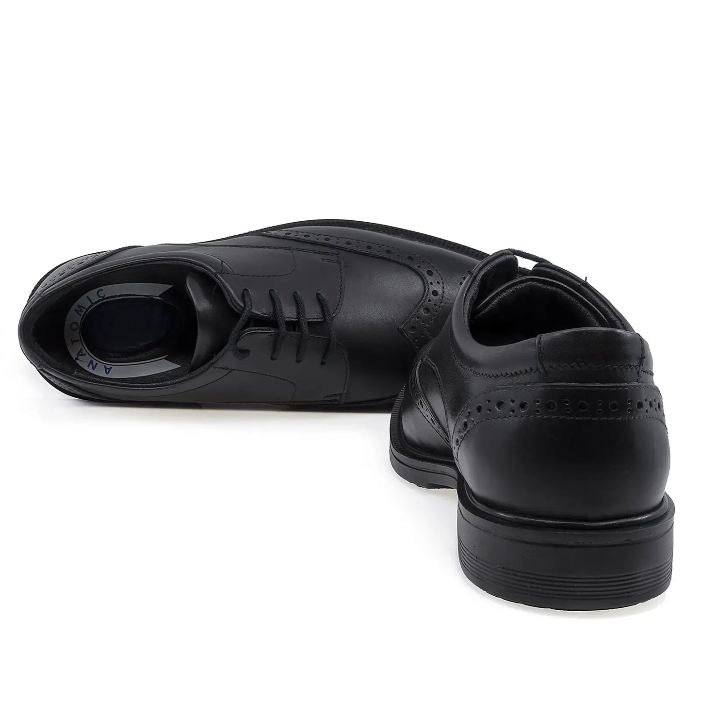 Pantofi barbati casual Goretti piele naturala B36-4K9119-5419 negru ...